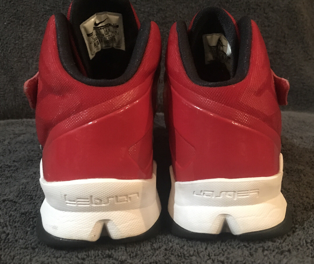 Lebron Soldier 8 Red And Black Kids