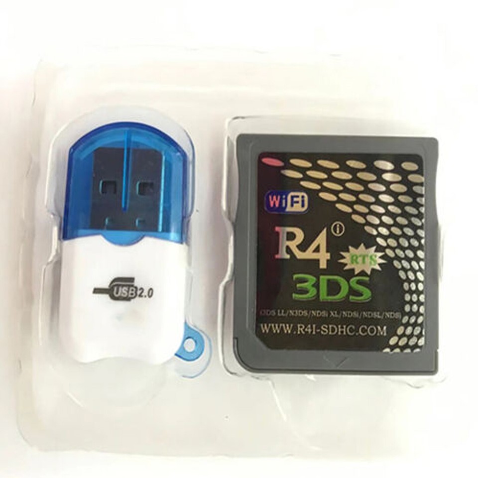 R4I RTS 3DS NDS Flash Card Reader NDSL 3DSLL NEW3DSLL for NDS 3DS Game ...