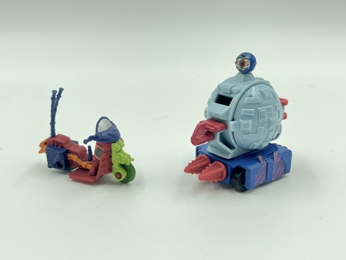 Mini Mutant Crushin' Slam Bam Combo TMNT 1994 Playmates Cycle and ...