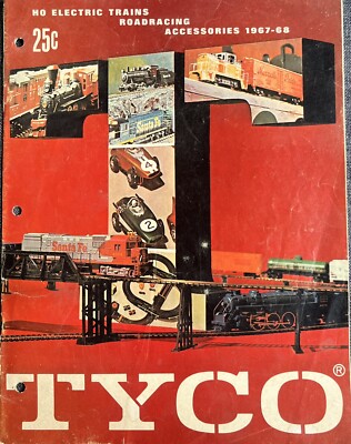 ORIGINAL 1967-68 VINTAGE TYCO HO ELECTRIC TRAINS + SPEEDWAYS CATALOG | eBay