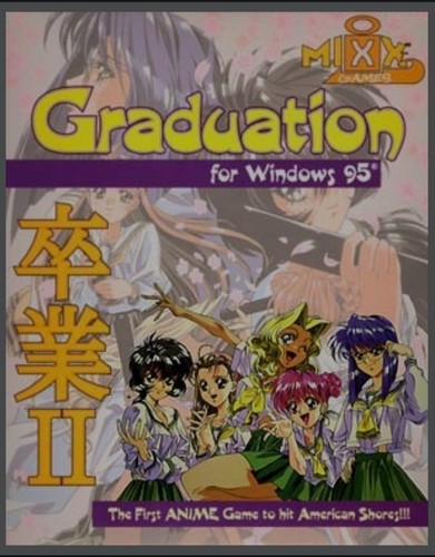 Graduation PC Anime Game Windows 95 CD-ROM (English, Mixx Games) Disc ...