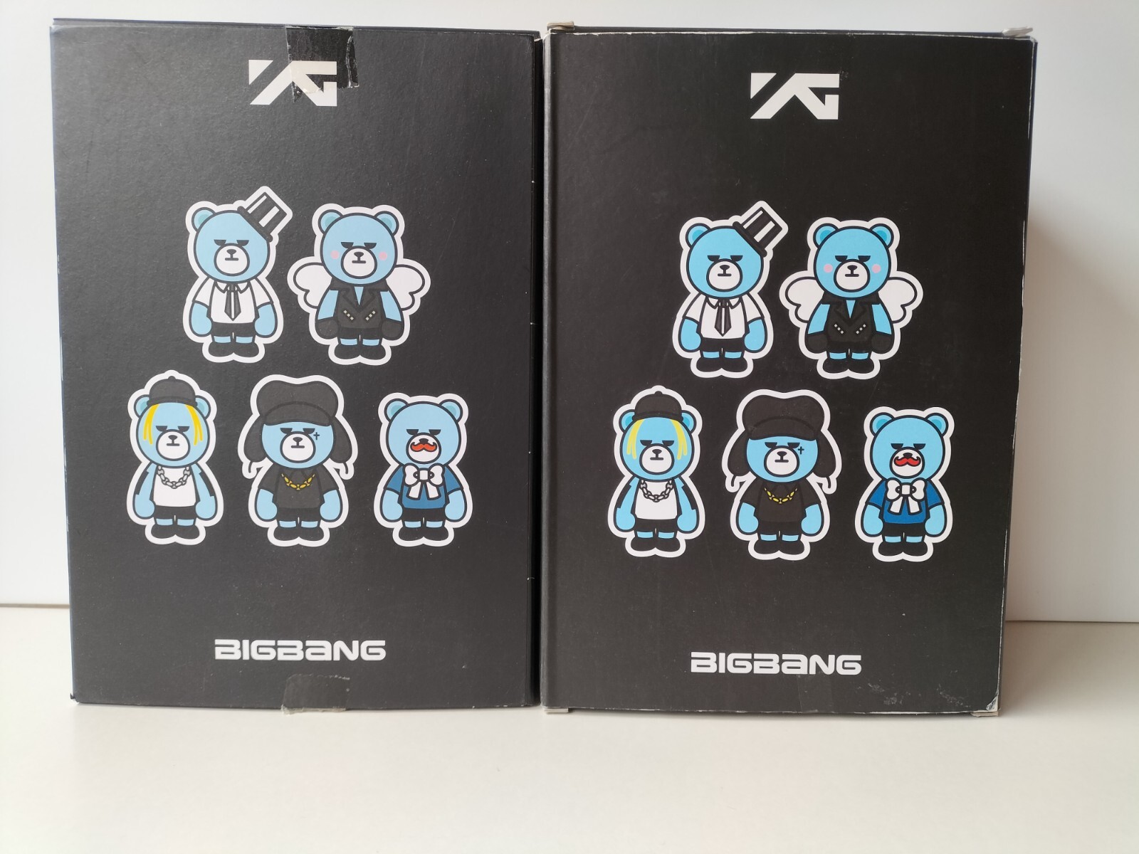 BIGBANG KRUNK Bear Stuffed Bear Set official plush toy T.O.P G-DRAGON H ...