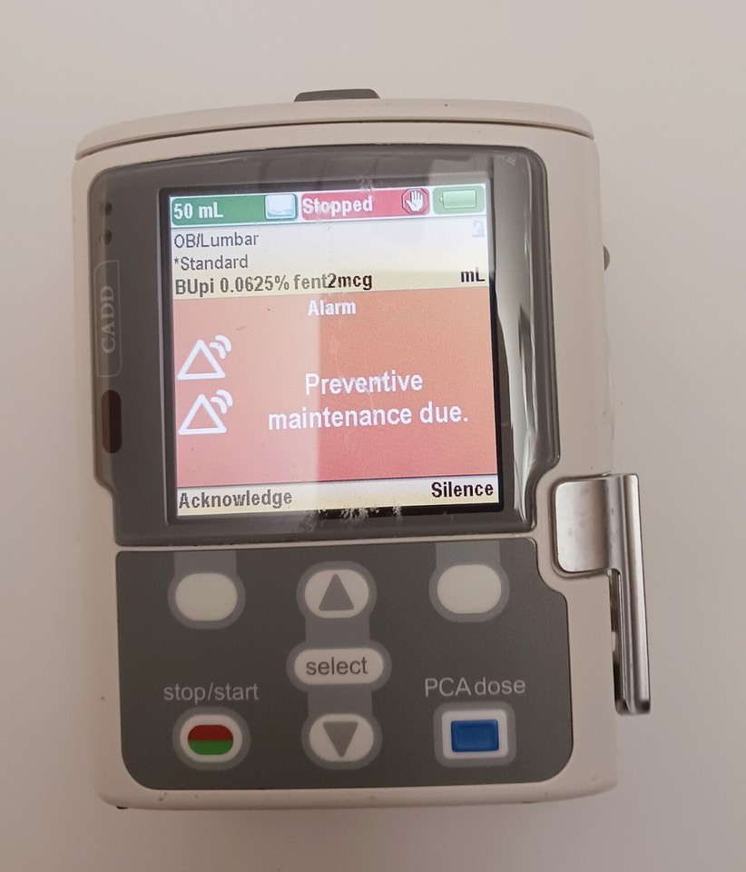 SMITHS MEDICAL CADD-SOLIS PCA 2100 INFUSION PUMP | eBay