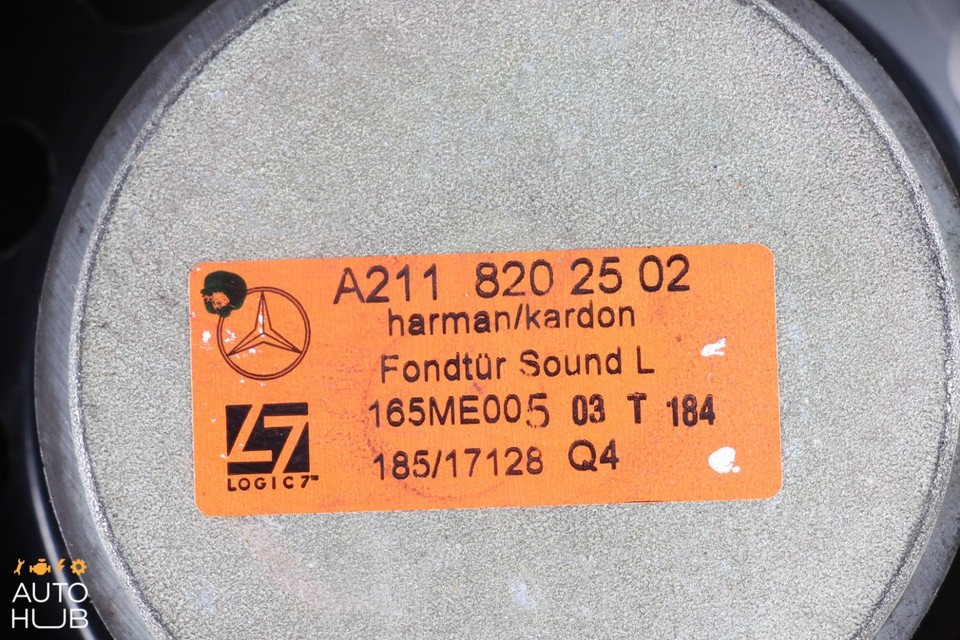 04-06 Mercedes W211 E320 E500 Wagon Door Sound Speaker Subwoofer Set ...