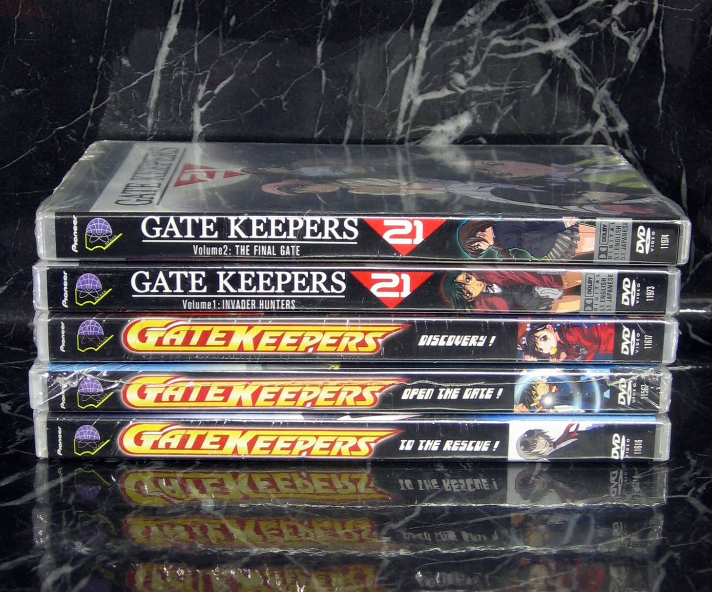 *NEW SEALED!* Gate Keepers: Vol 1,5,6; Gate Keepers 21: Vol 1,2 - Anime ...