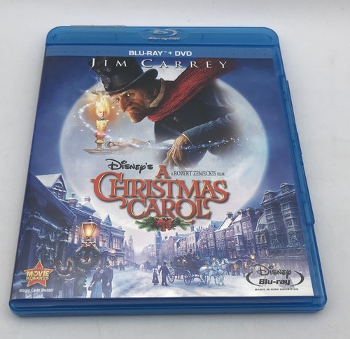 Disney's A CHRISTMAS CAROL Robert Zemeckis Jim Carrey Blu-Ray & Dvd | eBay
