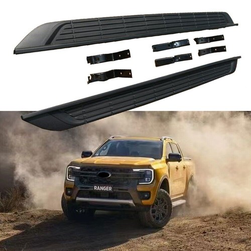 Fixed Running Board Fits for Ford Ranger 2019-2023 Side Step Nerf Bars ...