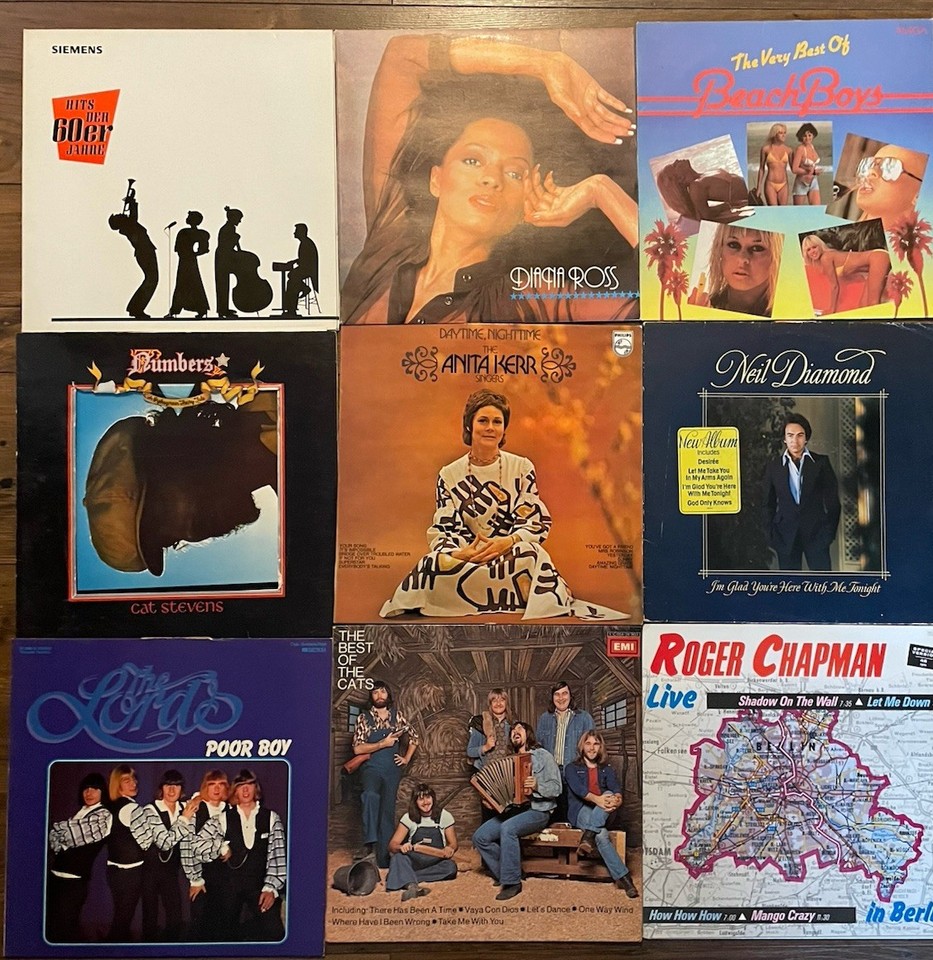 Schallplatten Sammlung - 47 LPs - 60ies / 70ies - Rock & Pop | eBay.de