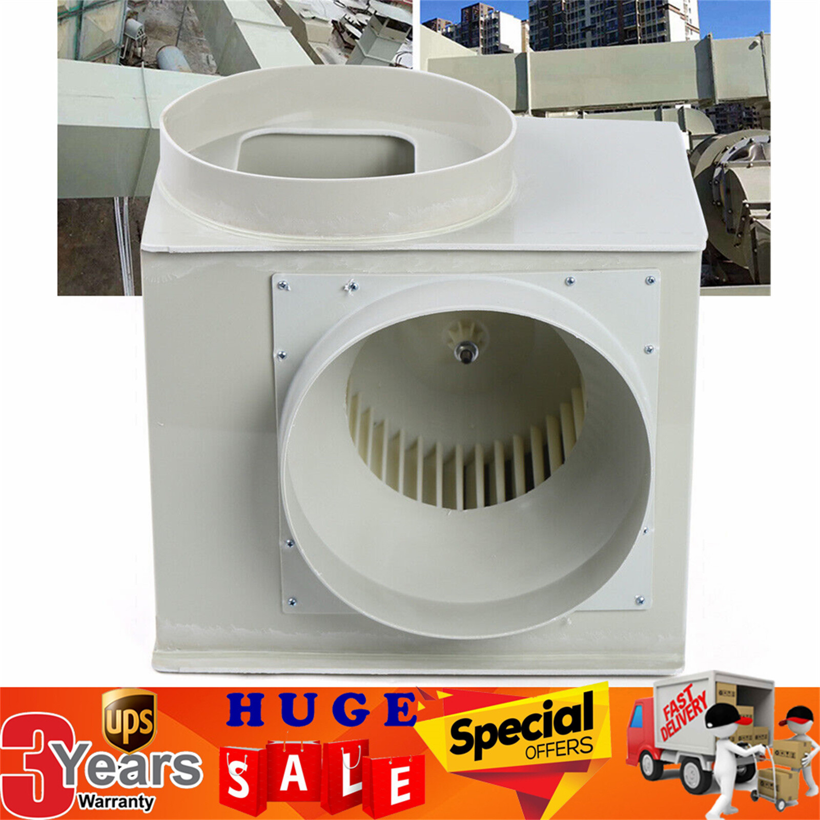 Lab Air Blower Centrifugal Exhaust Fan | Grelly USA