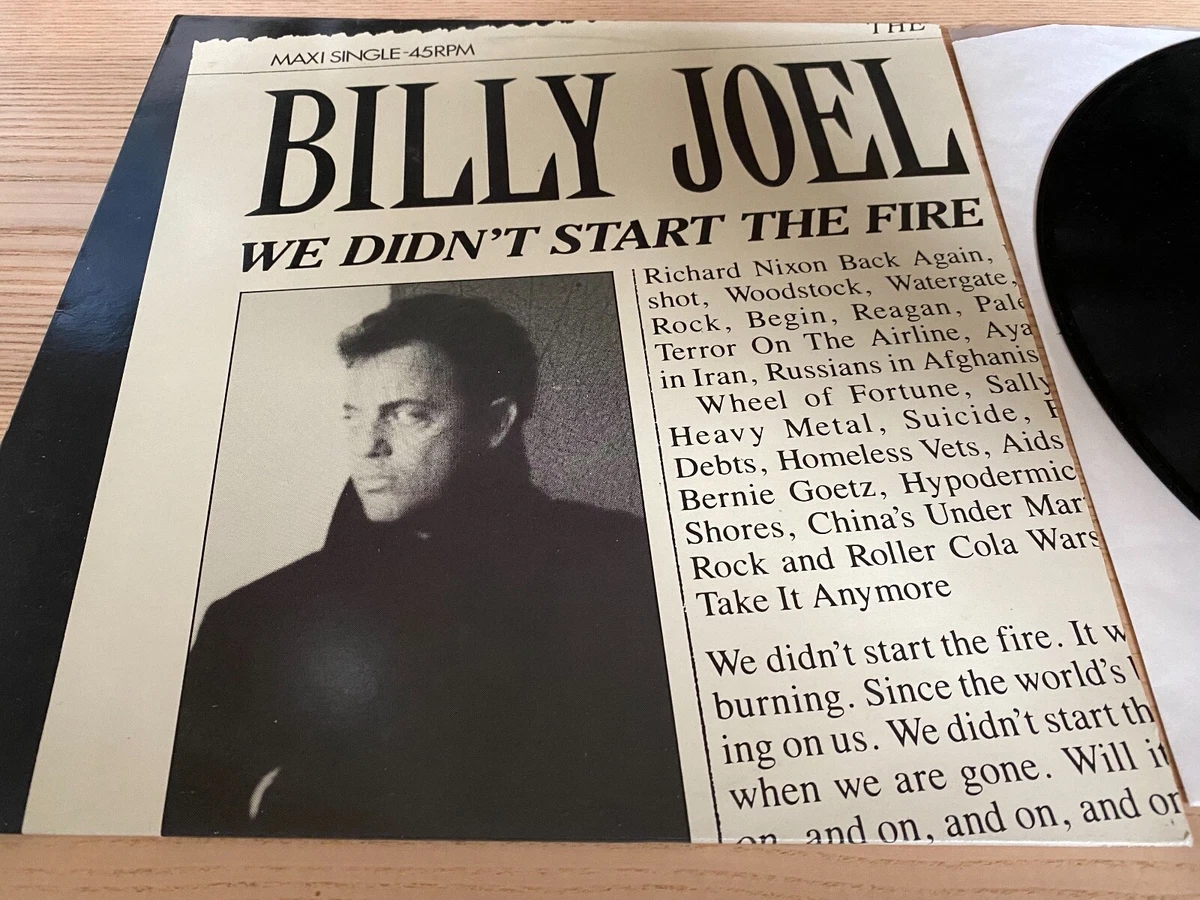 Billy Joel We Didnt Start The Fire