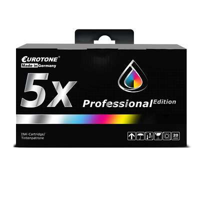 5X Eurotone PRO Ink For HP DesignJet T-520-24 T-120 T-520-36 | eBay