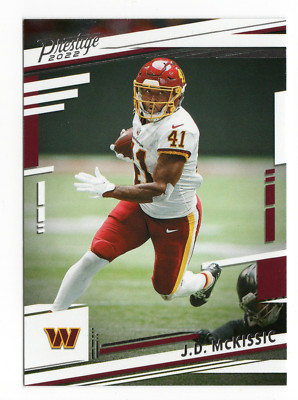 2022 Panini Prestige 294 NM- J.D. McKissic Washington Commanders Card ...
