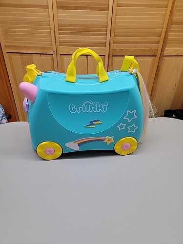 Trunki 18" Uni Unicorn Ride On Carry On Luggage Toddler Suitcase | eBay