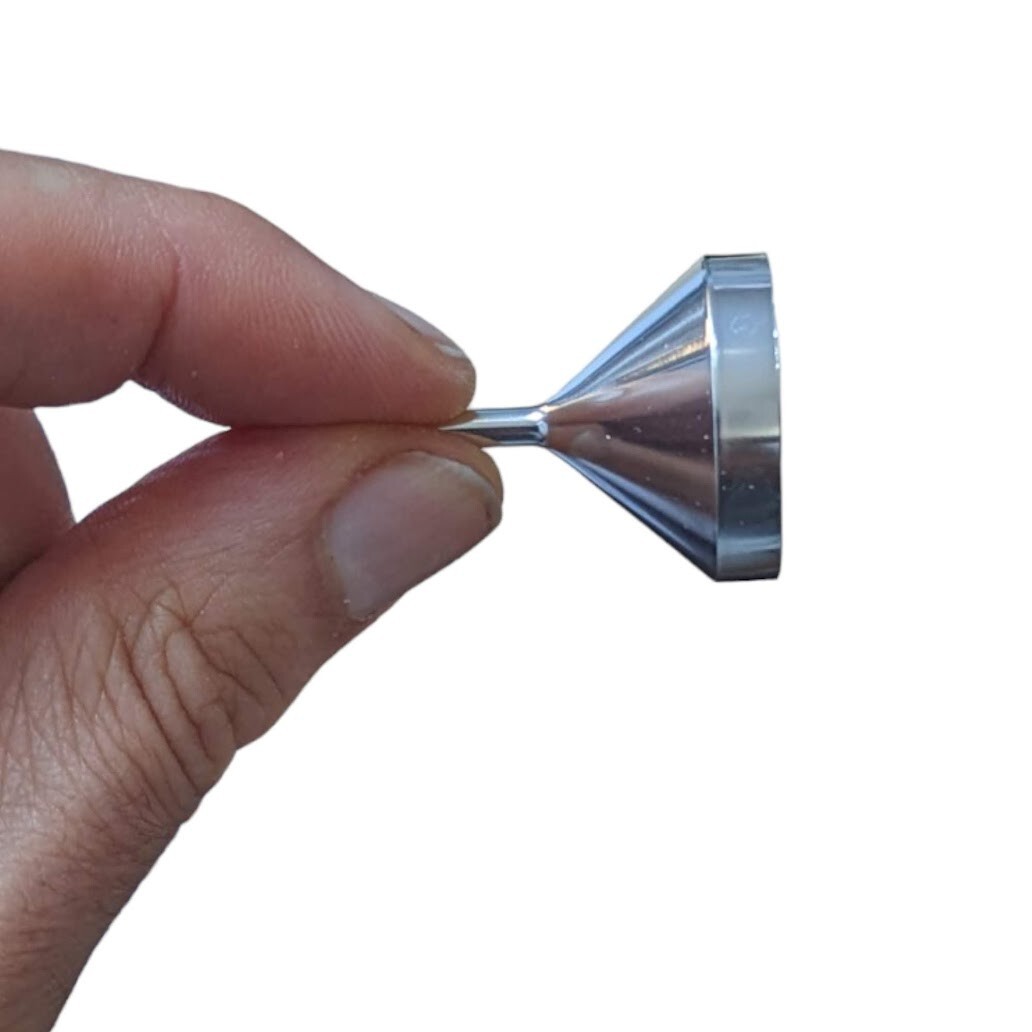 3 x Very Small Metal Funnels w thin spout for filling small bottles | eBay