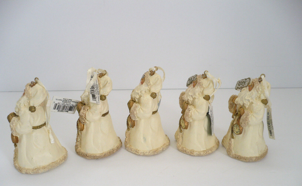 TJ's Christmas Santas w/Tags Total of 5 | eBay