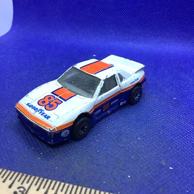 Matchbox Pontiac Fiero White Blue Die Cast | eBay
