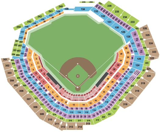 Milwaukee Brewers Seating Chart | Cabinets Matttroy