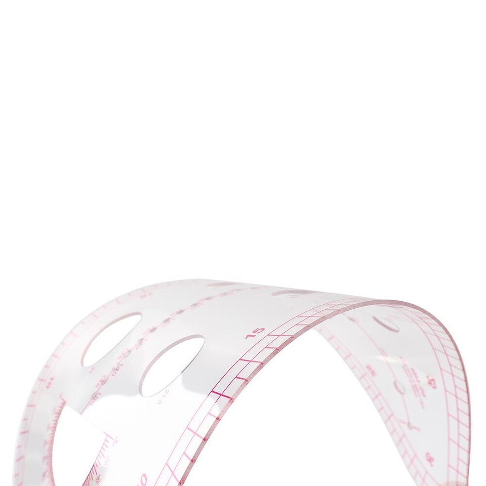 Sewing Sleeve Curve Plastic Metric Ruler Tailor Set DIY Clothing ...