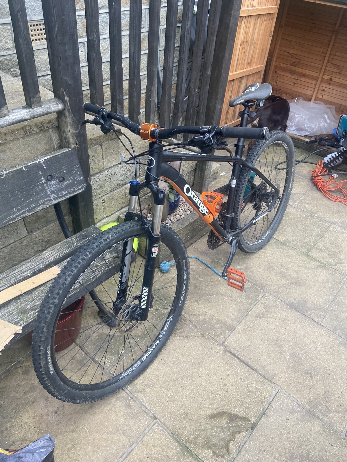 orange clockwork 100 mountain bike | eBay UK