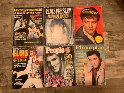Elvis Presley Magazines from 70's and 90's Great Photos to bring back ...