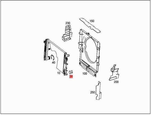 Mercedes-Benz E-class W211 Radiator Drain Plug A0009970733 OEM for sale ...