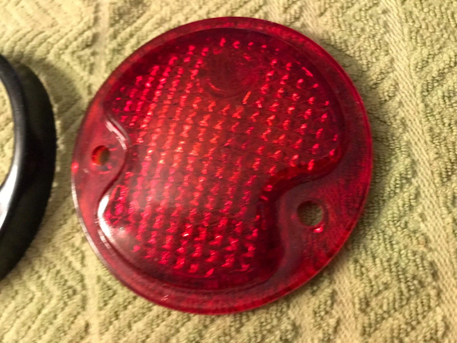 Vintage Ford Model A B4 Truck LYNX EYE GLASS Tail Light Lens 302 1928 ...
