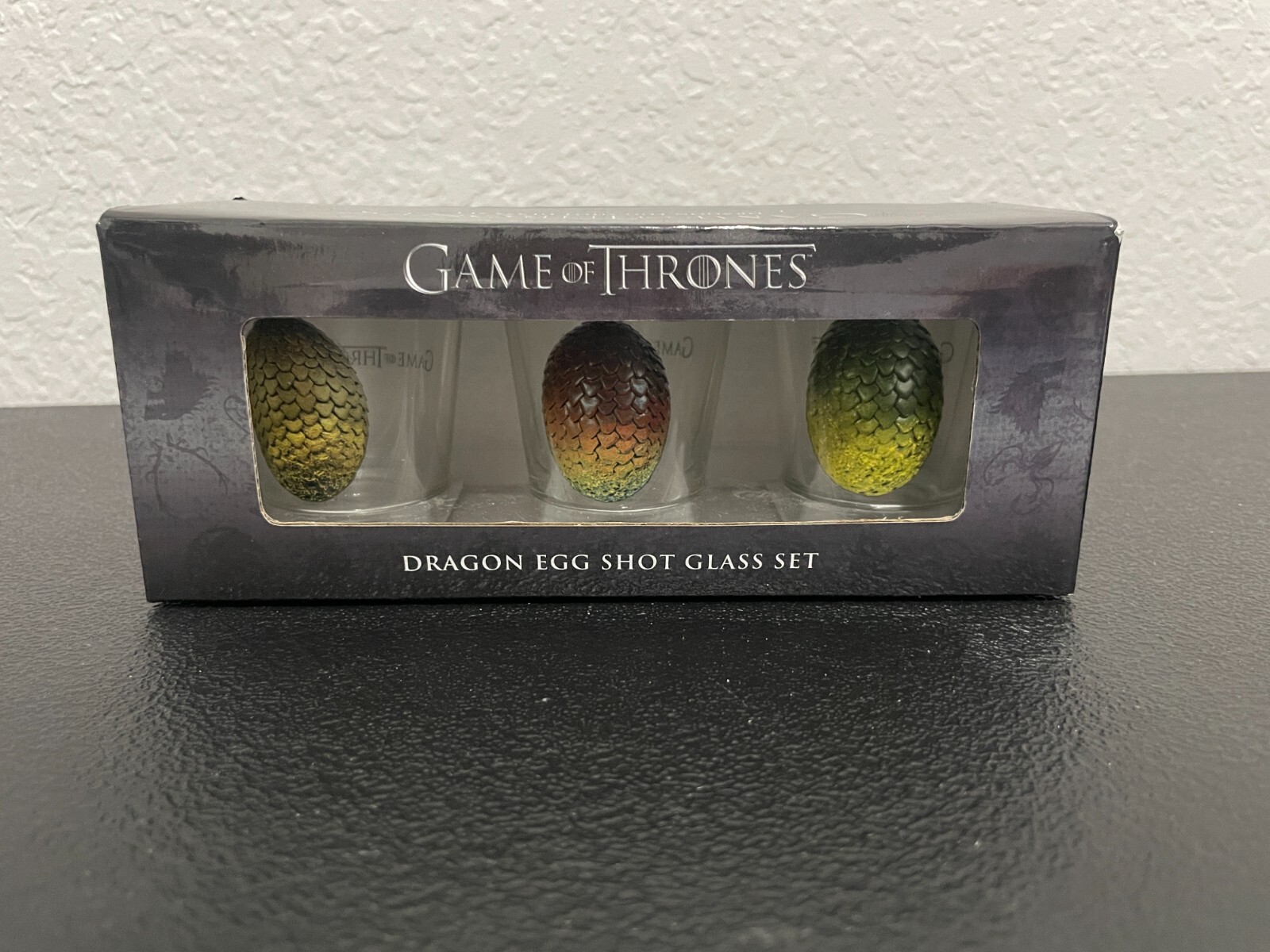 Dragon Egg Shot Glass Set Game of Thrones HBO Licensed Product New in ...