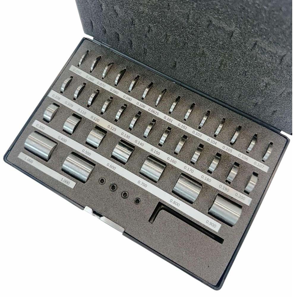 36 Pc Round Space Block Set Steel Hardened Gage Blocks Gauges Set | eBay