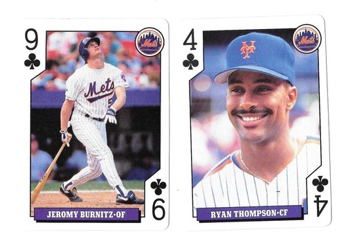 1994 Playing Cards Rookies NEW YORK METS 2 Cards | eBay