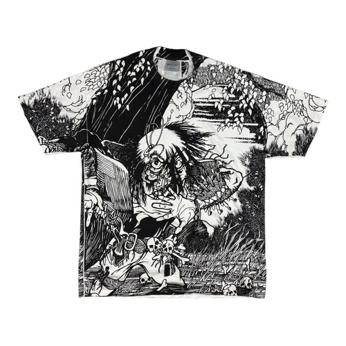 Pushead – The Kuro Line all-over print tee Deadstock (1990) T-Shirt | eBay