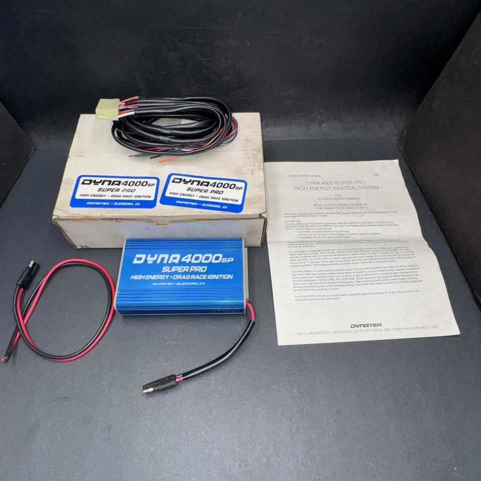 Kawasaki Suzuki KZ GS Dynatek DP4000 Dyna 4000 Super Pro Ignition Hi/Lo ...