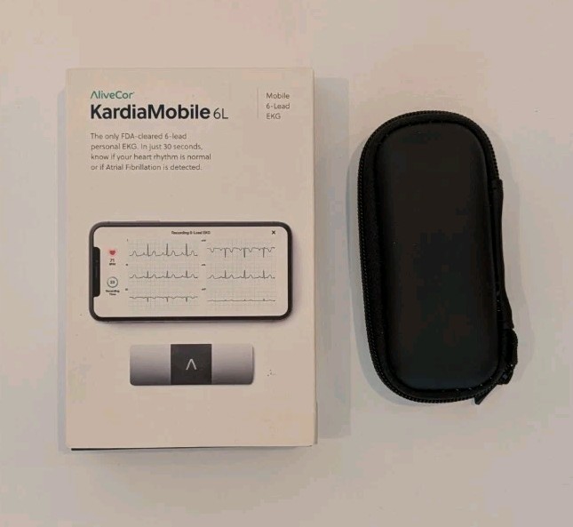 KardiaMobile 6L Personal EKG Device and Heart Monitor - 6-Lead EKG | eBay