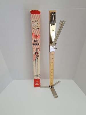 Vintage ORCO Pin-It Skirt Marker Sewing Tool Hem Marker Adjustable ...