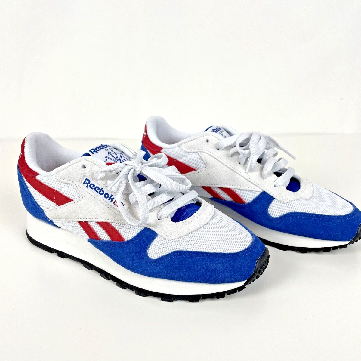 Reebok Blue Suede Red