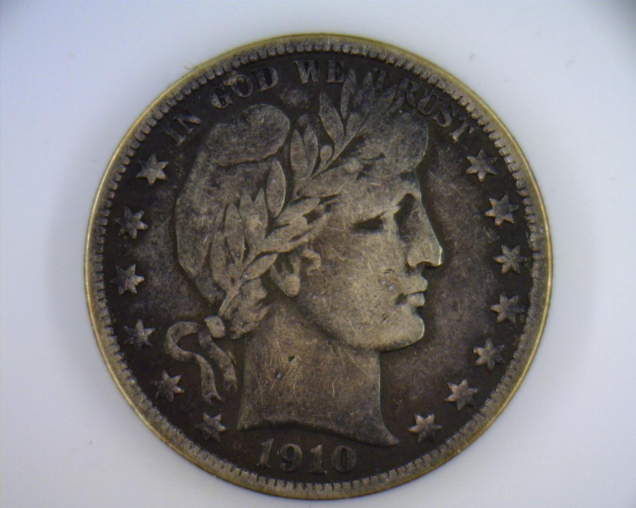 1910-S Silver 50 cents Barber Half No Reserve NR (RC1994) | eBay