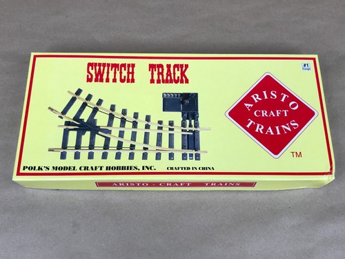 Aristocraft REMOTE G Scale Switch Track ART-11215 LEFT Turn; New in Box ...