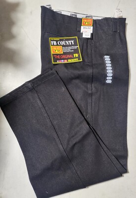 FB County Original Hard Denim Pant Pants Indigo Black Blue work casual ...