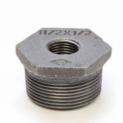 Cast Iron Radiator - Reducing Bush 1 1/2" - 1/2" BSP RIGHT HAND THREAD ...