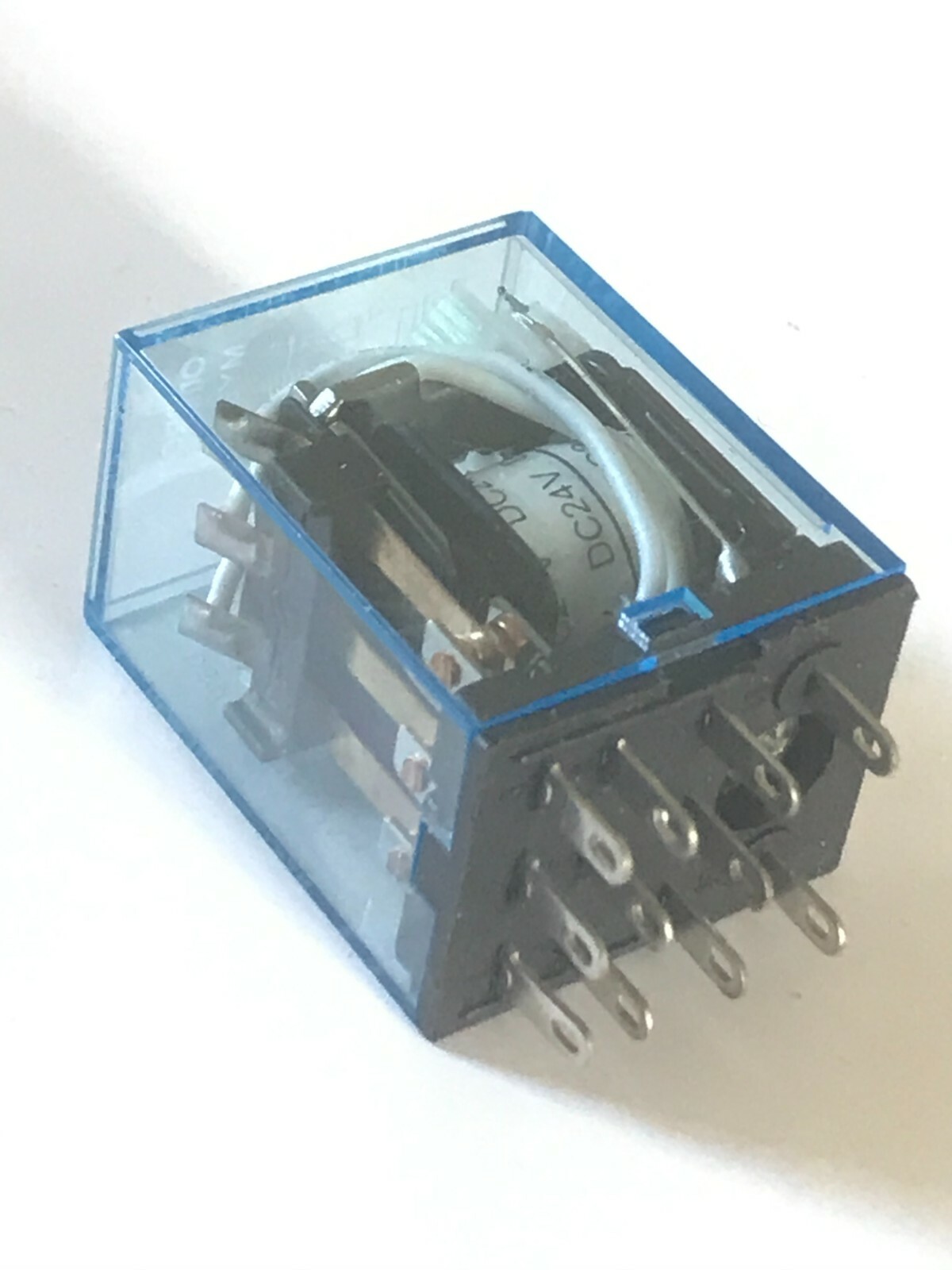 OMRON MY3N-J-DC24, 24V DC 3PDT 5A 250Vac CONTACTS RELAY RED LED fcb20.2 ...