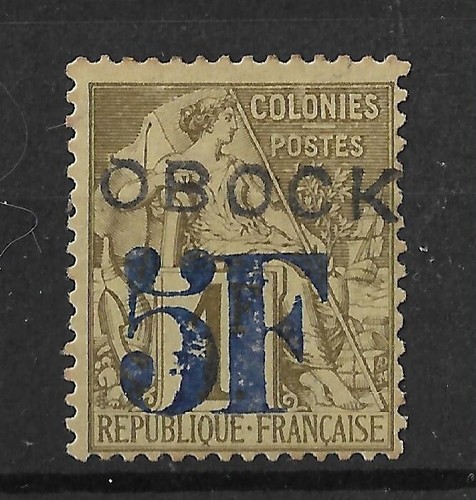 OBOCK 1892 good stamp very fine MH CV$1000. Signed | eBay
