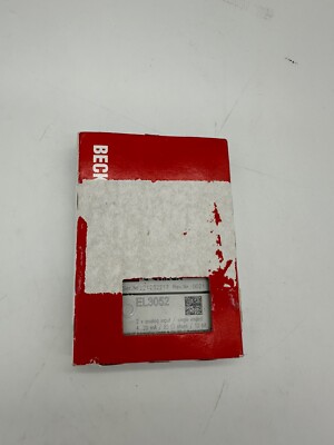 BECKHOFF EL3052 Klemme 2 x analog input | eBay