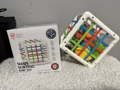 Fat Brain InnyBin Infant Toddler Baby Shape Sorting Toy OPEN BOX 25296 ...