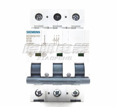 1pcs SIEMENS AC Miniature Circuit Breaker MCB 3P 16A 5SY6316-7CC C16 | eBay
