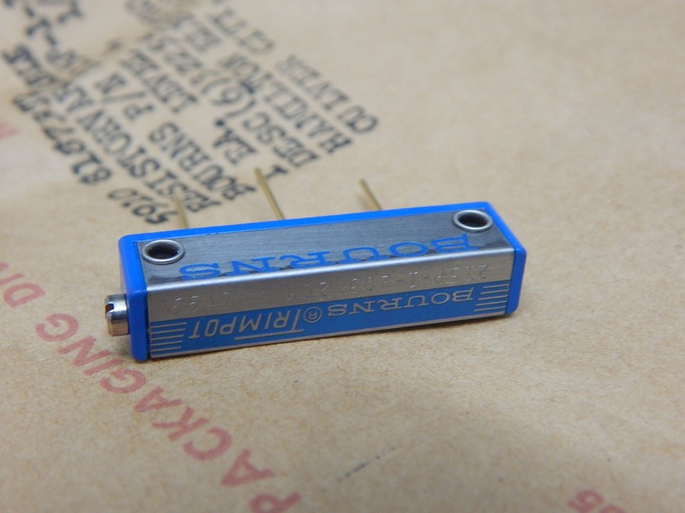 BOURNS 215P-1-203 TRIM POT 20K MULTI TURN TRIM RESISTOR PC MOUNT - FAST ...