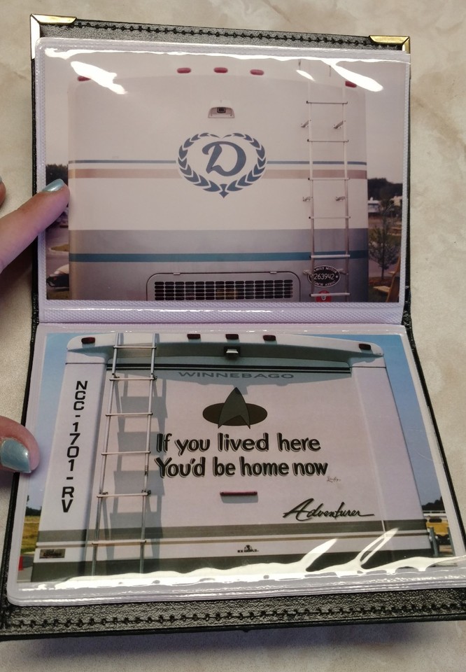 RV Art 24 Page Photo Album Portfolio Pinstriping Motorhome Airbrush ...