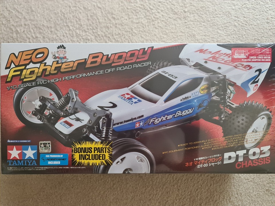 Tamiya Neo Fighter RC car+ Tamiya Fighter NXGEN, radio control kit, New ...