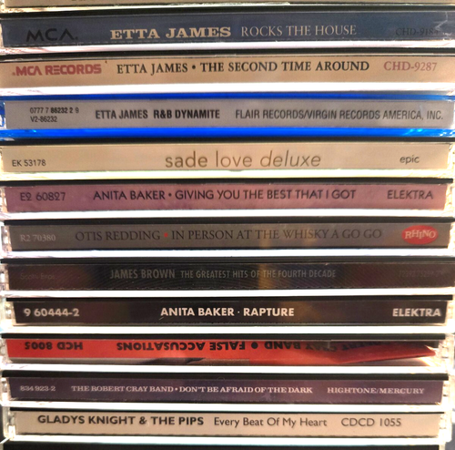 Lot of 30 Soul Jazz R&B Blues CDs Motown Aretha Smokey | eBay