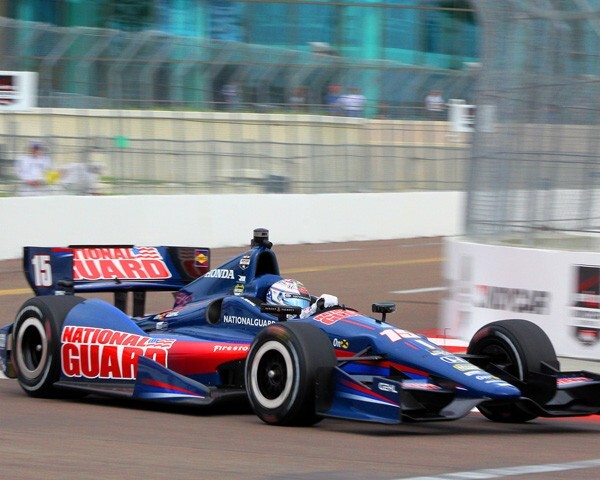 GRAHAM RAHAL #15 NATIONAL GUARD INDY CAR RACING ON TRACK 8X10 GLOSSY ...