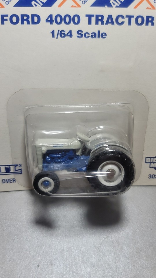 New Holland ERTL 1/64 Ford 4000 Tractor Blue Die Cast Metal | eBay