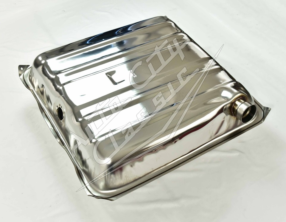1955 1956 Chevrolet Stainless Steel Gas Tank w/drain Direct Fit 55 56 ...